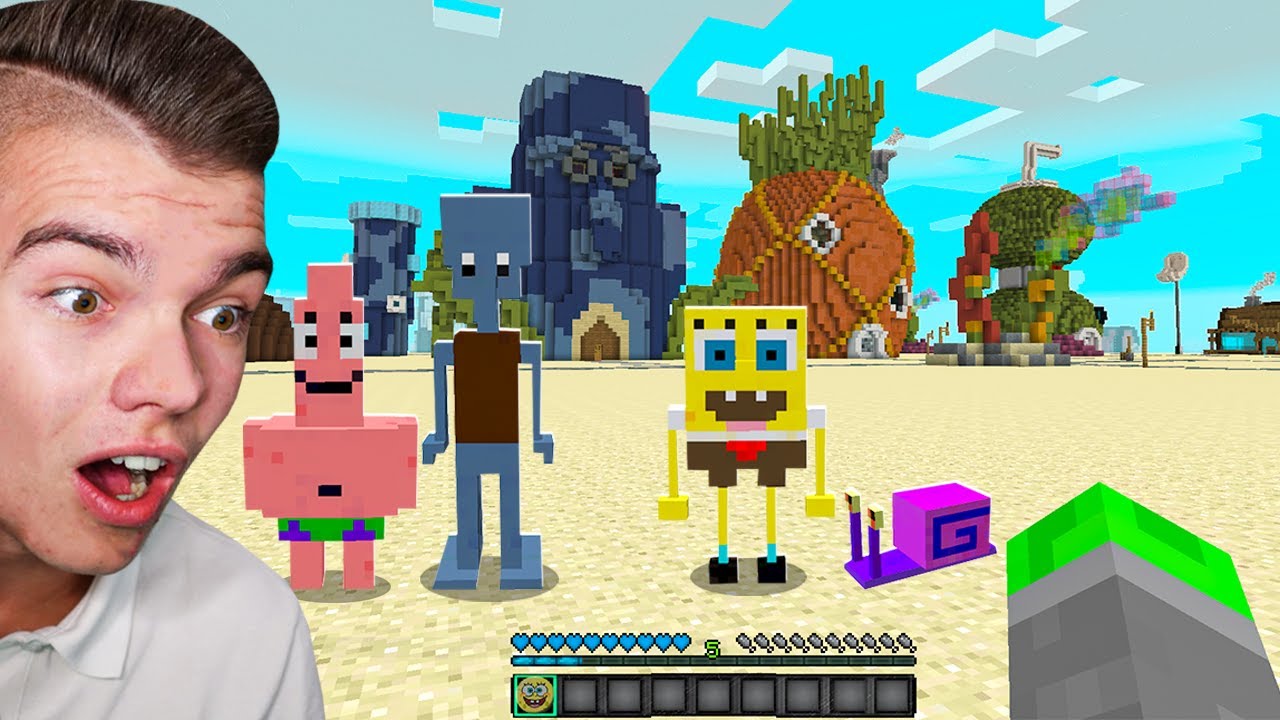 Spongebob Mod Minecraft Pe Mods