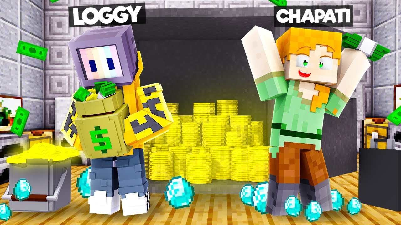 THE BIGGEST BANK ROBBERY EVER | MINECRAFT - Minecraft videos