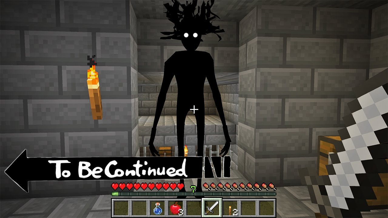 THIS is REAL SHADOW MAN in minecraft by SCOOBY CRAFT - To Be Continued ...