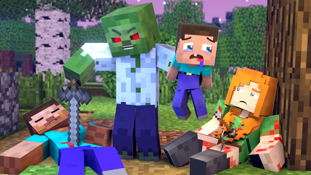 The minecraft life of Steve and Alex | Revenge | Minecraft animation ...