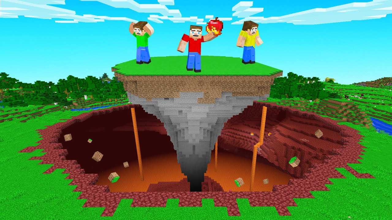 We TRANSFORMED The OVERWORLD Into The NETHER! (Minecraft) - Minecraft ...