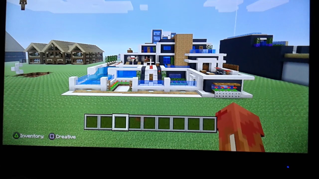 minecraft modern mansions (built/tutorial by tsmc minecraft ...