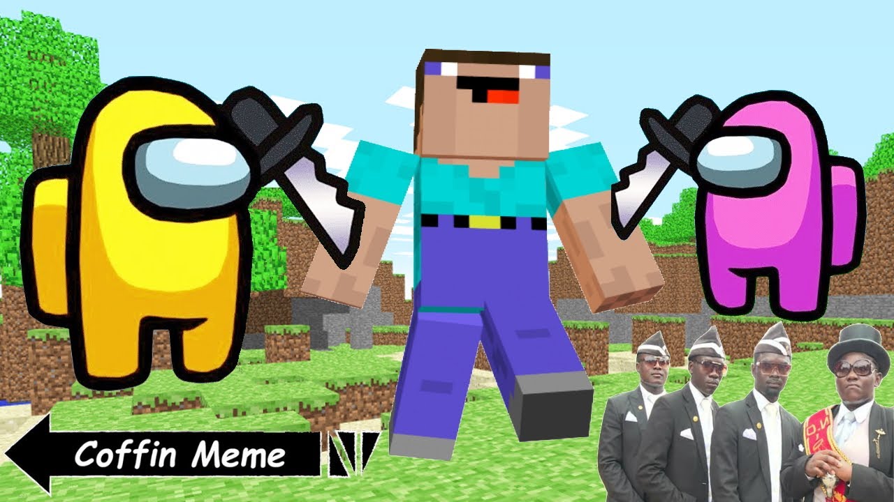 AMONG US But It's Minecraft - Impostor and Crewmates - Minecraft videos