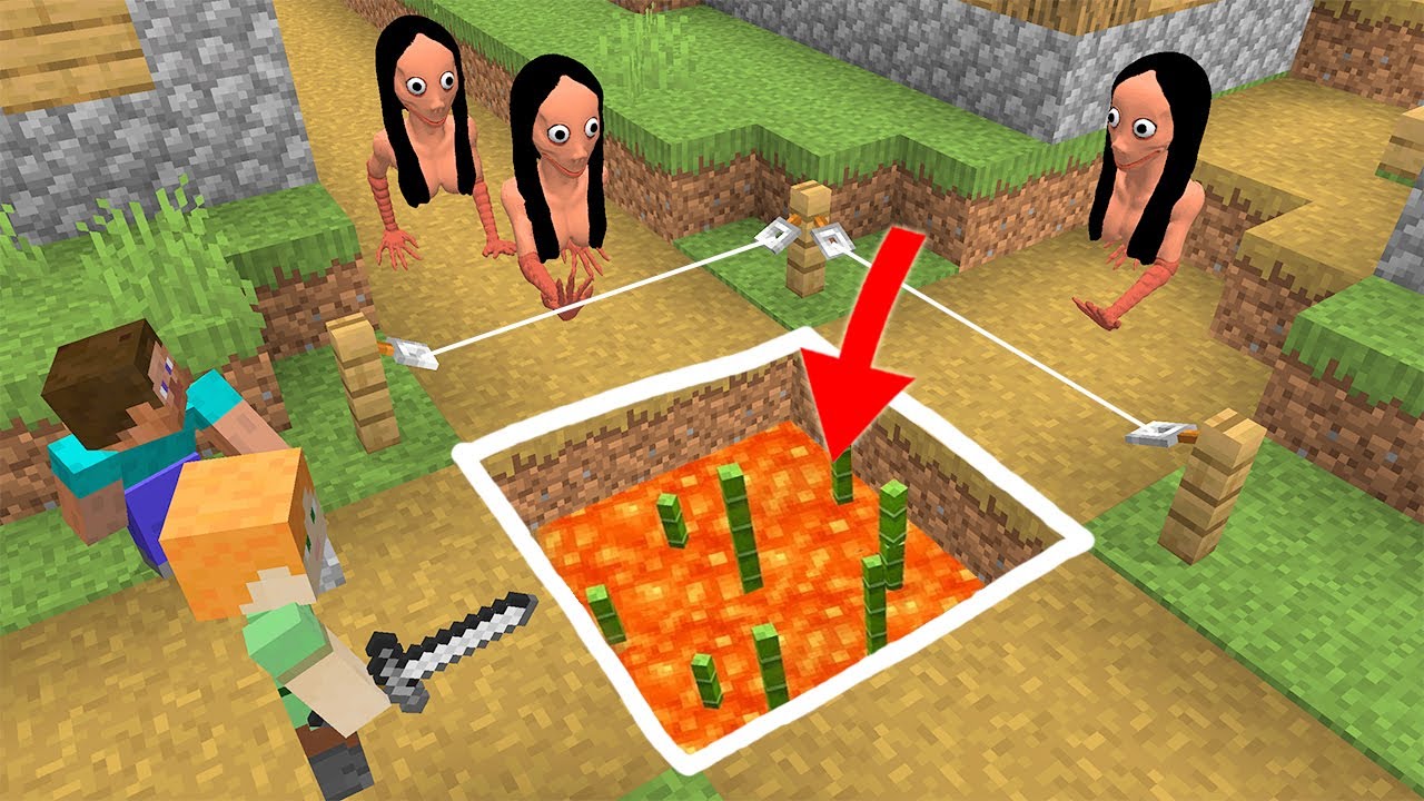 BEST Traps FOR MOMO in minecraft ONLINE By Scooby craft - Minecraft videos