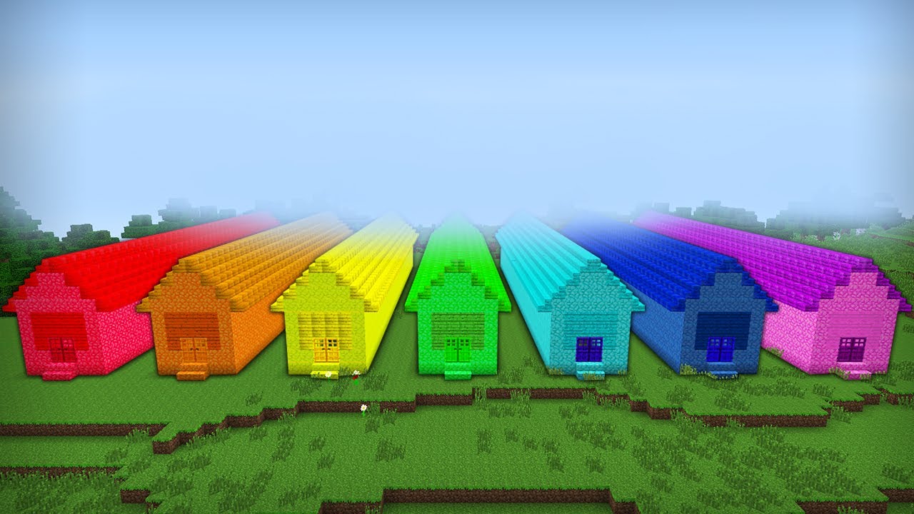 CHOOSE THE RIGHT LONG HOUSE TO SURVIVE IN MINECRAFT 100% MINECRAFT ...