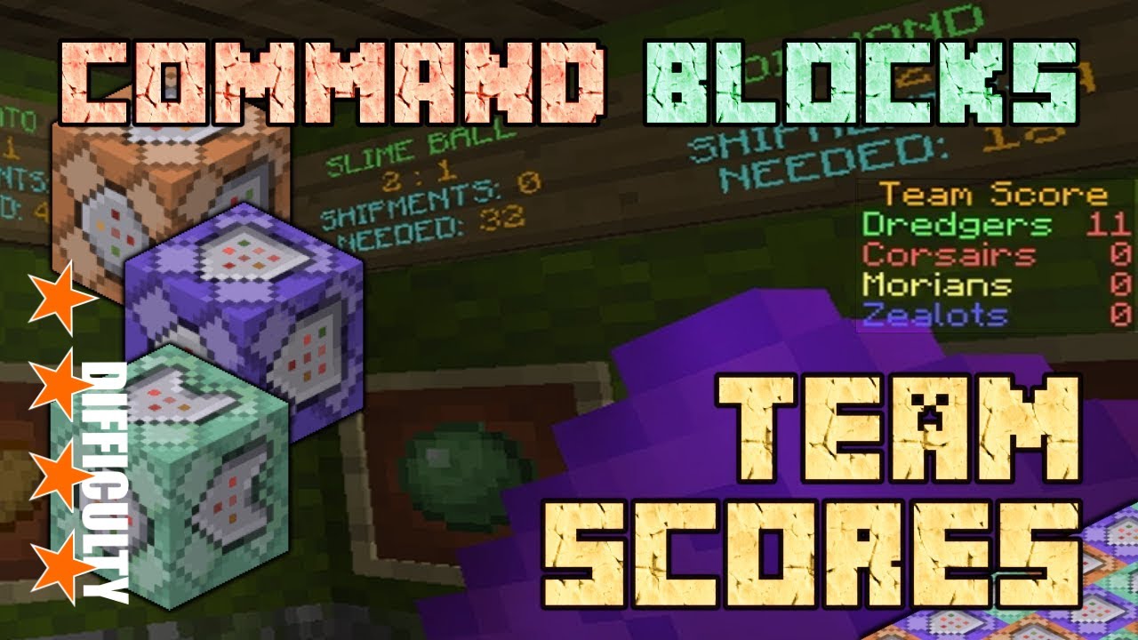 How To Calculate Multiple Objectives Into Team Scores Minecraft