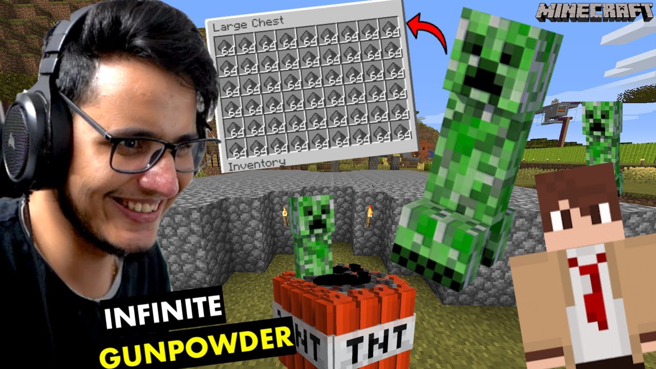 I Made the BEST Creeper Farm in Minecraft - Minecraft videos