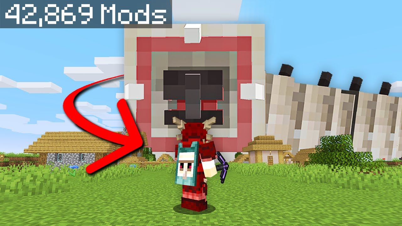 Minecraft, But I Downloaded Every Mod... - Minecraft videos