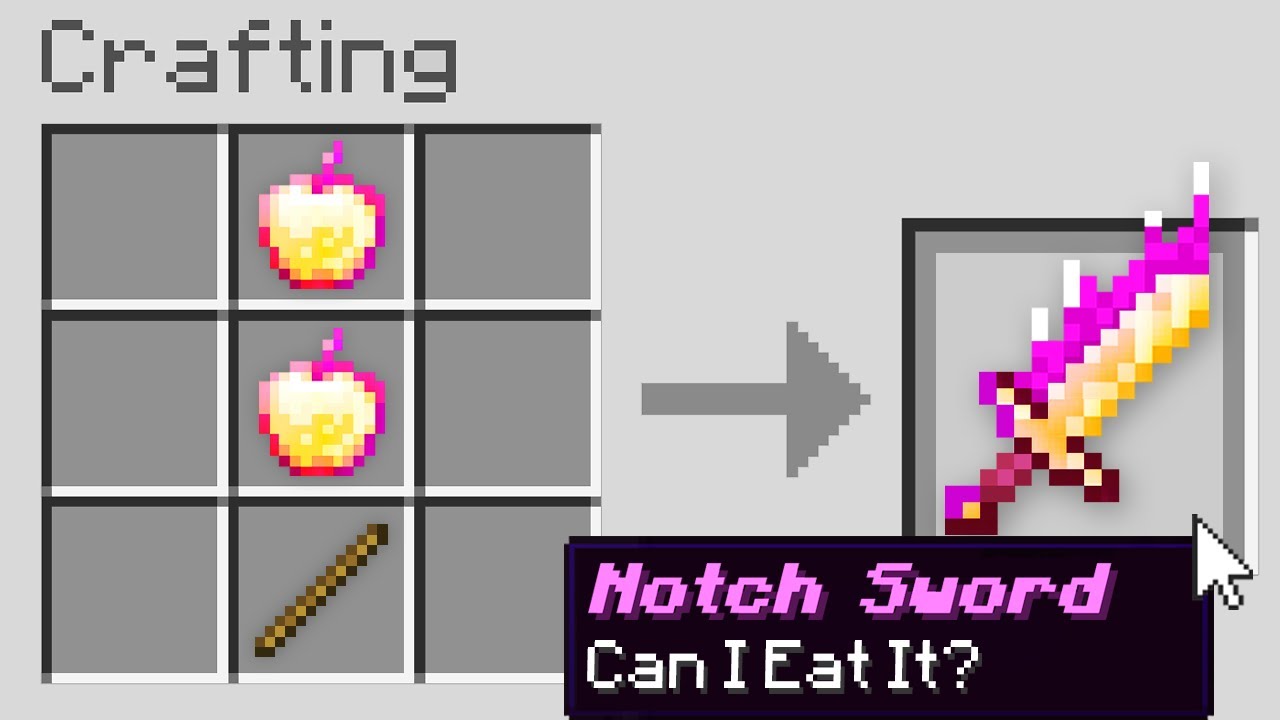 Minecraft, But There Are Custom Swords... - Minecraft videos