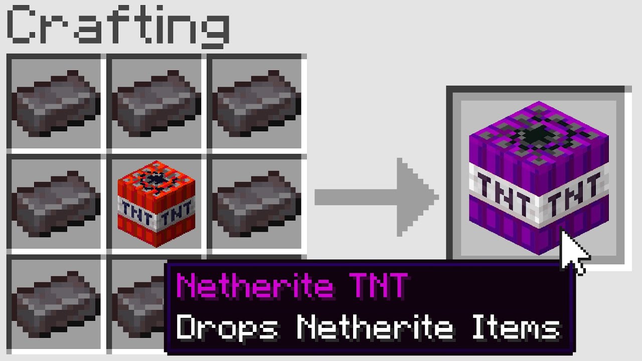 Minecraft, But There Are Custom TNT... - Minecraft videos