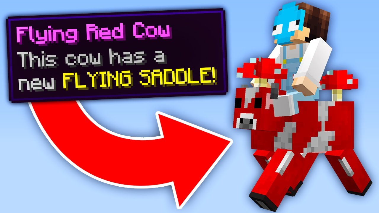 Minecraft, But You Can Fly Every Mob... - Minecraft videos