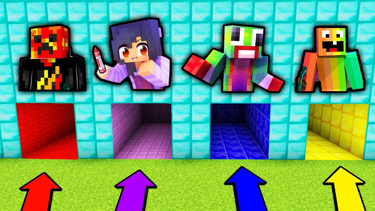 Minecraft :DO NOT CHOOSE THE WRONG YOUTUBER DIAMOND PORTAL ...