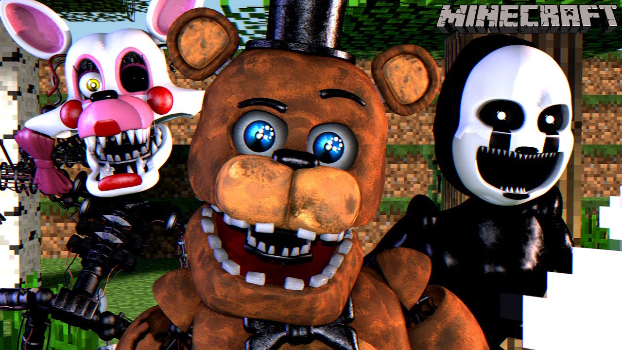 Minecraft FNAF Universe Mod Survival | It's Been 1 Year Since The Last ...