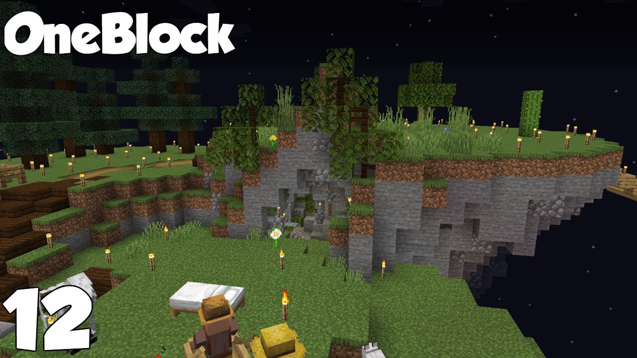 Minecraft OneBlock - Sheep Farm & Villager Work! Ep12 - Minecraft videos