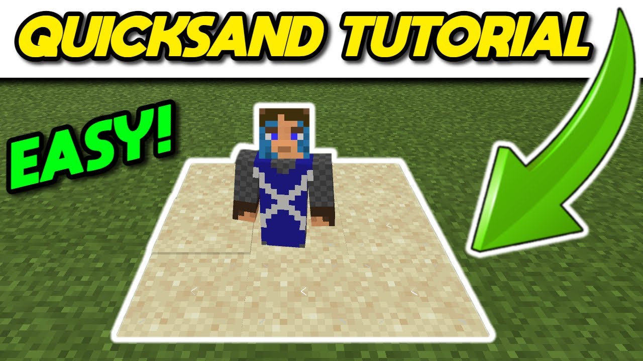 Minecraft Quicksand Tutorial #Shorts - Minecraft videos