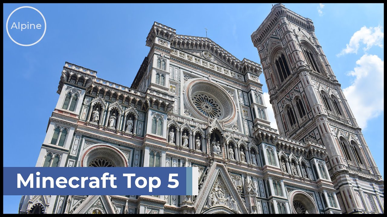 Minecraft | Top 5 Iconic Landmarks: A Call to Action - Minecraft videos