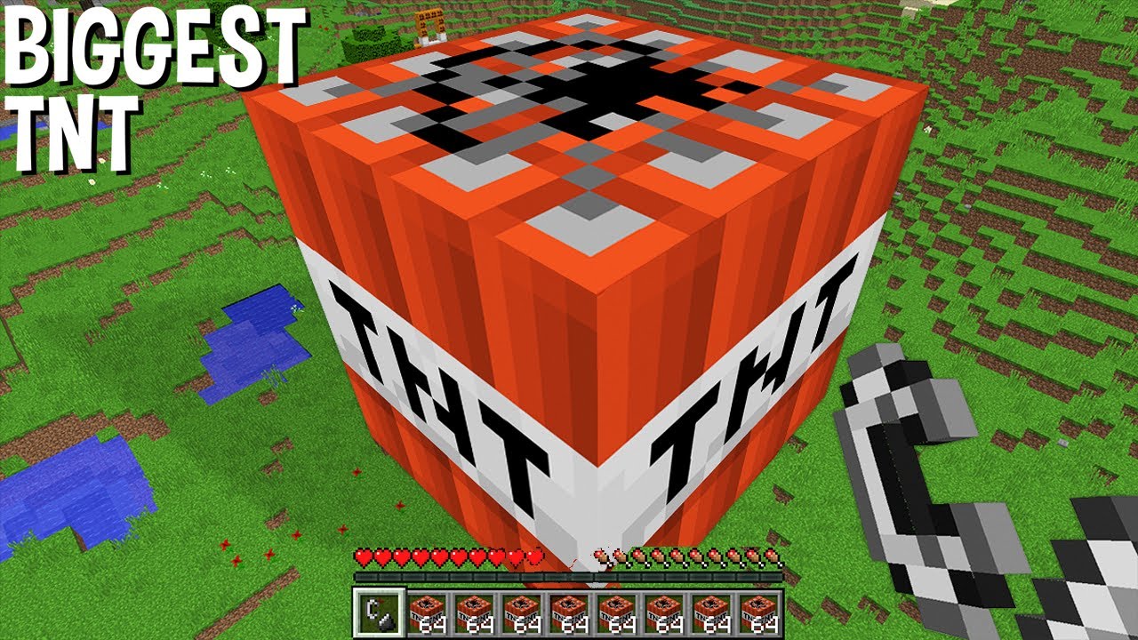 NEVER dont LIGHT this BIGGEST TNT in Minecraft !!! - Minecraft videos