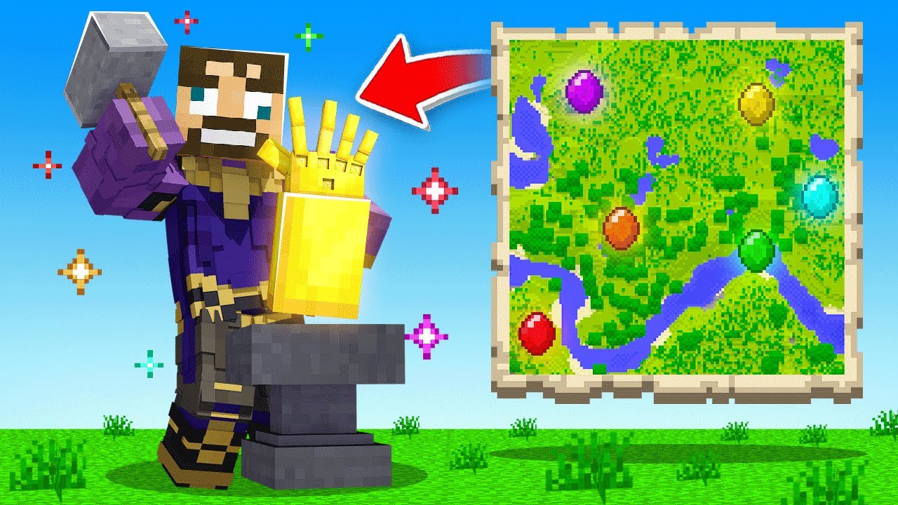 PLAYING as THANOS in Minecraft (Insane Craft) - Minecraft videos