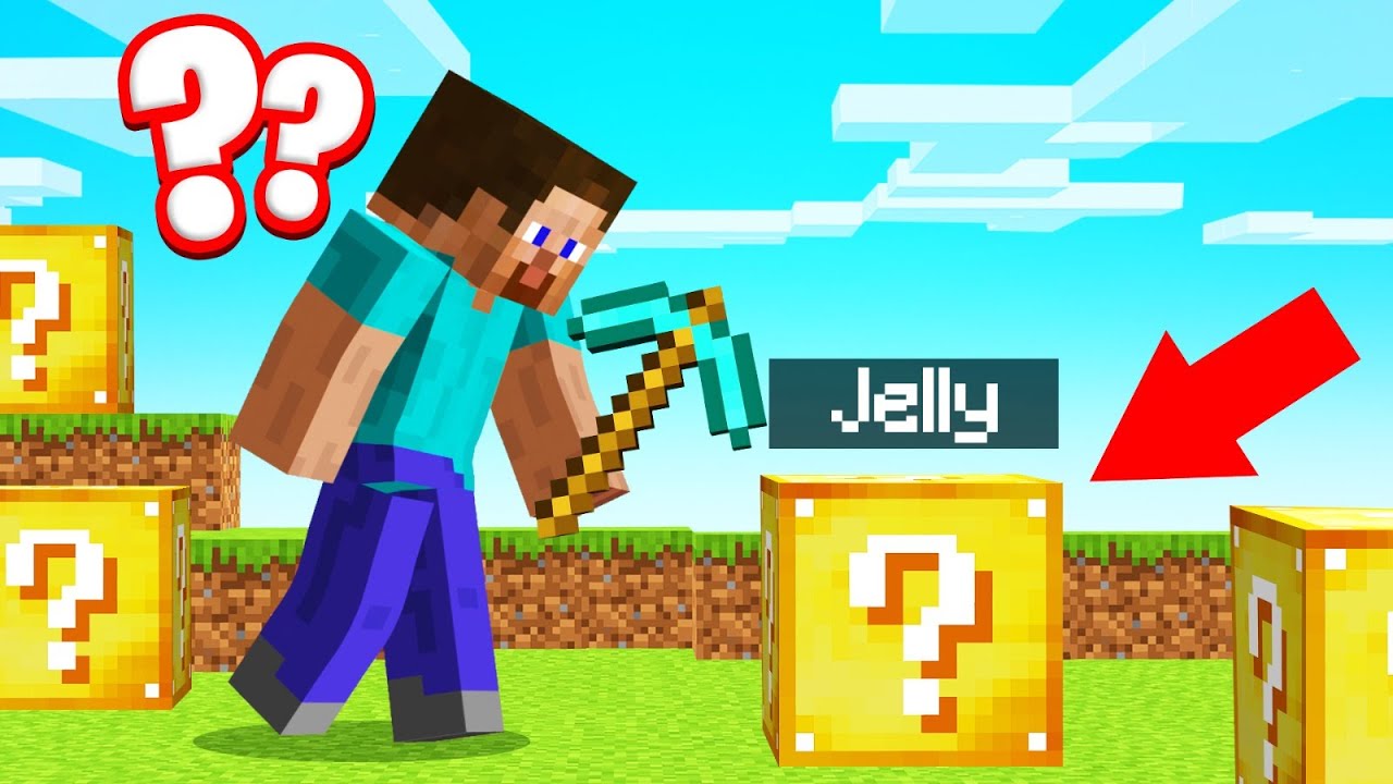 Playing LUCKY BLOCK PROP HUNT In MINECRAFT! - Minecraft videos