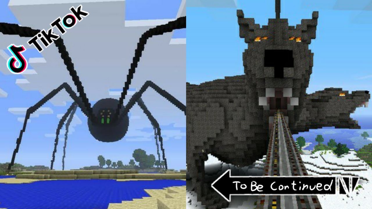 TIK TOK + MINECRAFT MEMES COMPILATION...[#66] - Minecraft videos