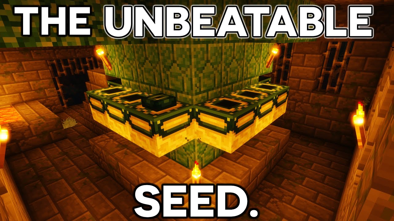 The UNBEATABLE Minecraft Seed - A World First Seed Discovery ...