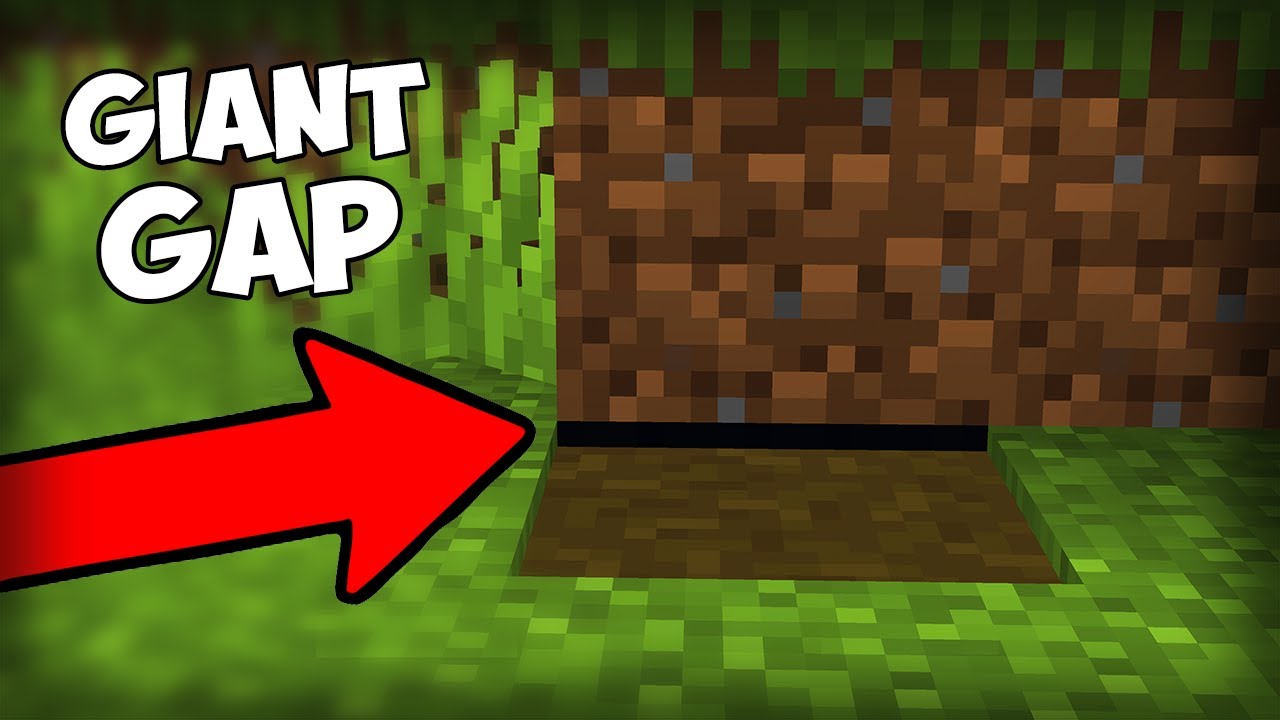 This 1 Pixel Gap Can Ruin Your Minecraft Builds - Minecraft videos