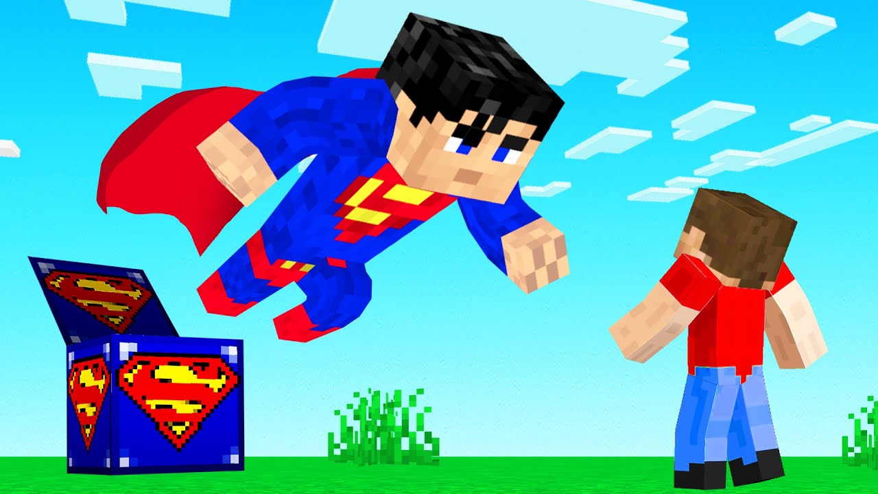 We Open SUPERMAN LUCKY BLOCKS! (Minecraft) - Minecraft videos