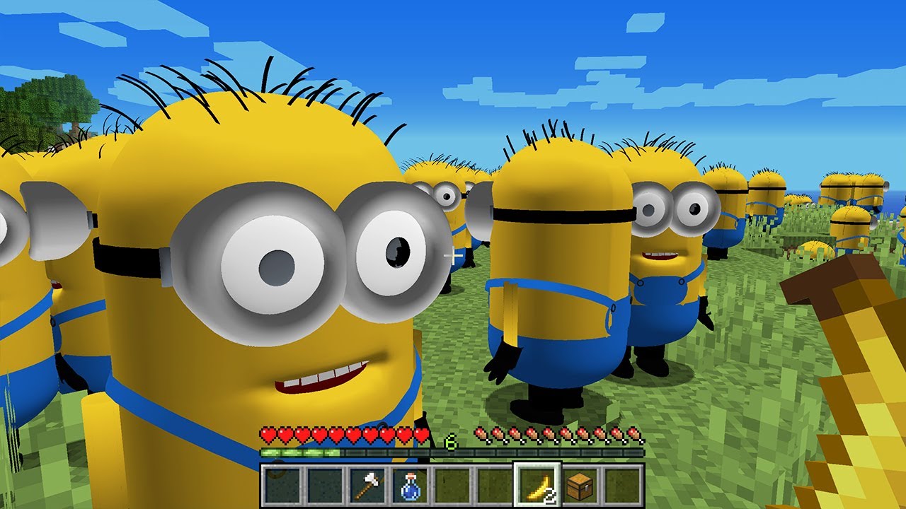 "BANANA" Minions in MINECRAFT - To Be Continued By Scooby Craft ...