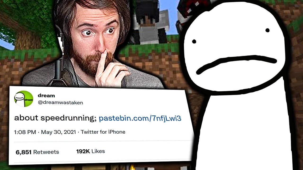 Asmongold Reacts to Dream Admit Cheating on Speedruns | Minecraft Drama ...