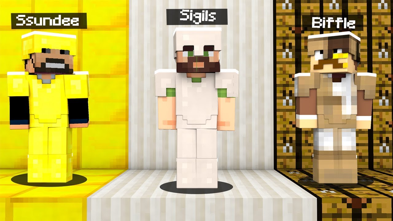 CAMO ARMOR HIDE and SEEK in Minecraft (Toxic) - Minecraft videos