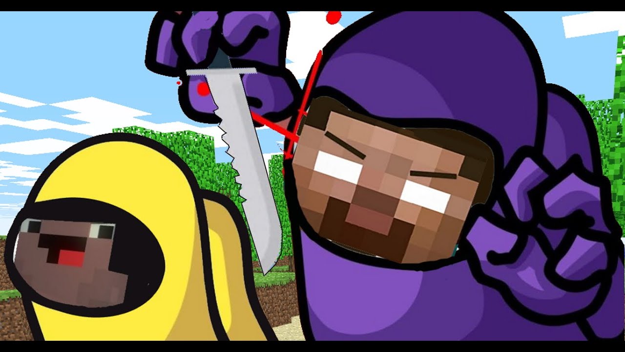 Coffin Meme Among Us Portrayed in Minecraft - Minecraft videos