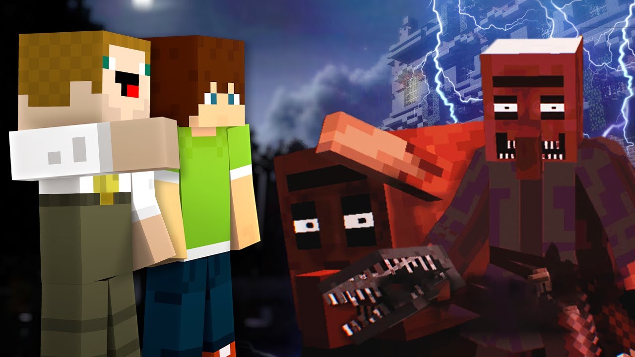 GEJMR a MenT [Minecraft HORROR] #1 - Minecraft videos