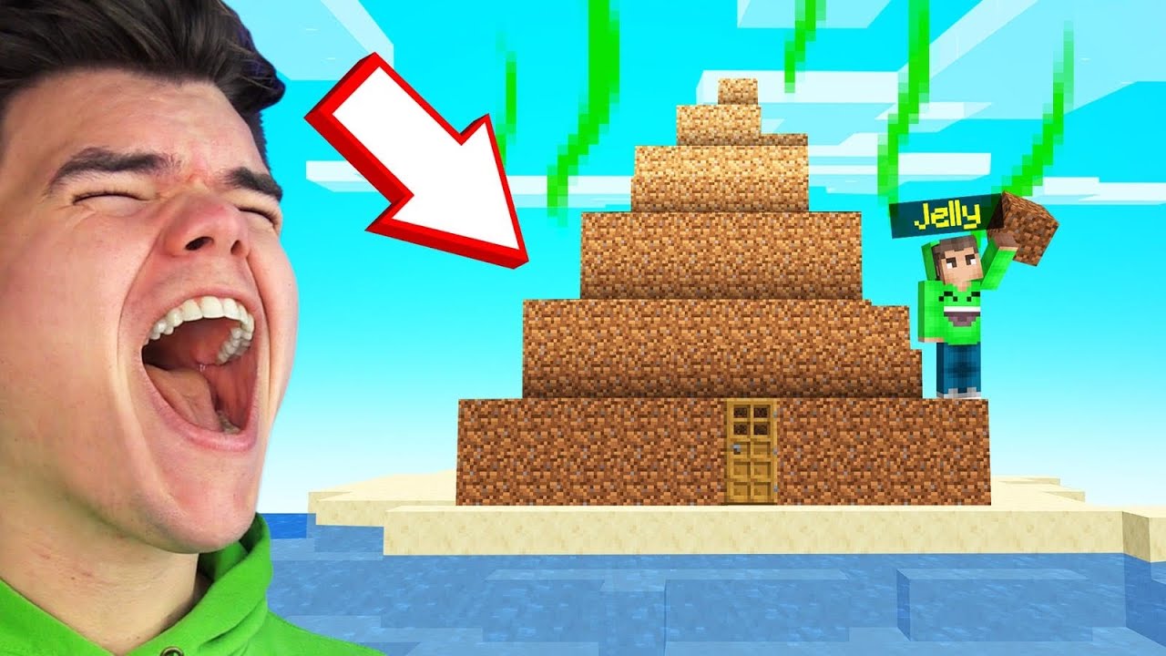 I BUILT A TROLL ISLAND For My FRIEND In MINECRAFT! - Minecraft videos