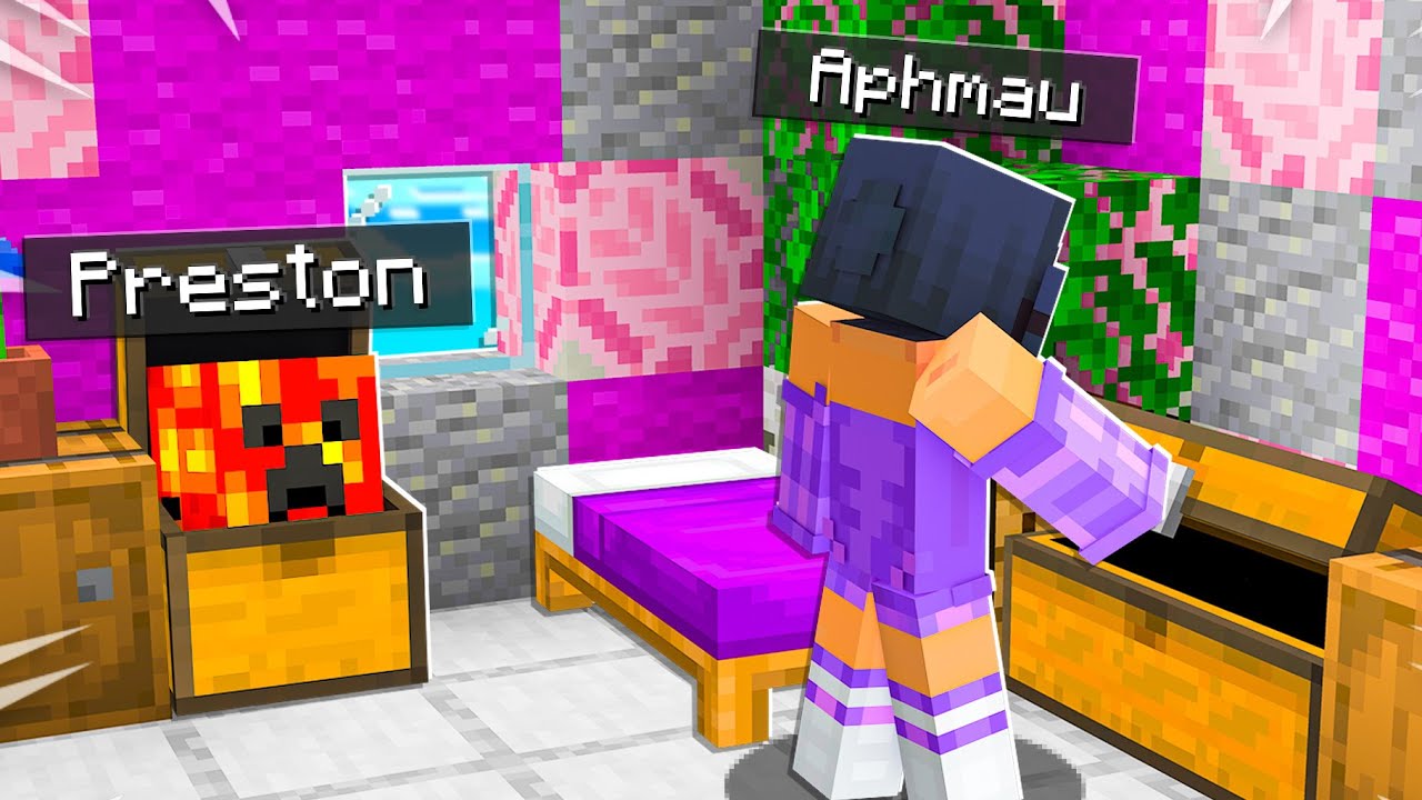 I Secretly Moved Into Aphmau's Minecraft House... - Minecraft videos