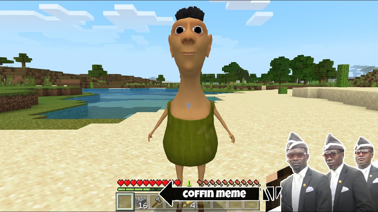 I found Real Hamood Habibi in Minecraft - Coffin Meme - Minecraft videos