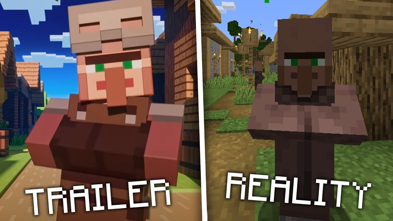 Minecraft 1.17 trailer vs reality - Minecraft videos