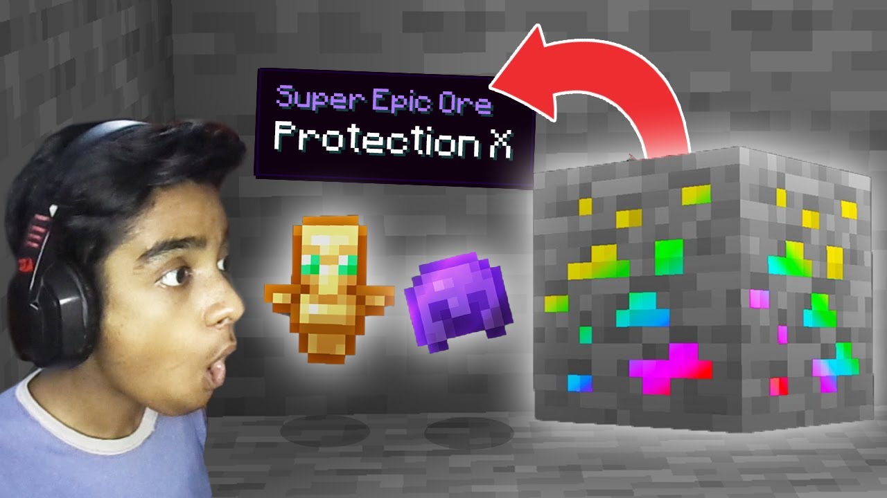 Minecraft, But ORES Drop SUPER Items - Minecraft videos