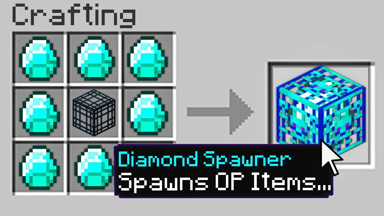 Minecraft, But There Are Custom Spawners.. - Minecraft videos