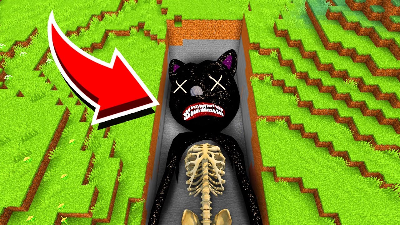 Minecraft :I FOUND CARTOONCATS NEW HUGE SECRET GRAVE!(Ps3/Xbox360/PS4 ...