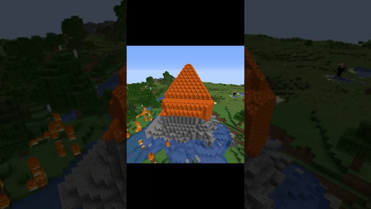 Minecraft: Lava Pyramid vs. Forest - Minecraft videos