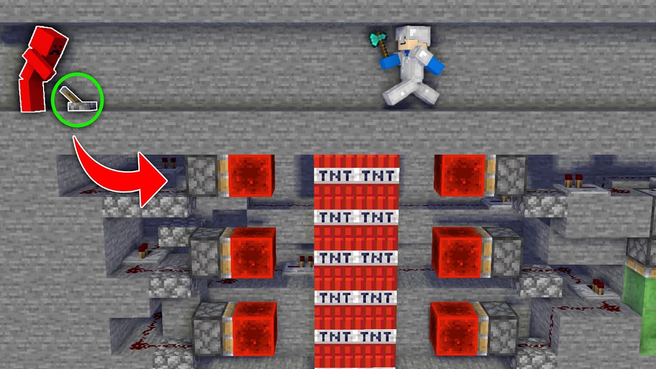 Minecraft Manhunt, But I'm A Redstone Master REMATCH! - Minecraft videos