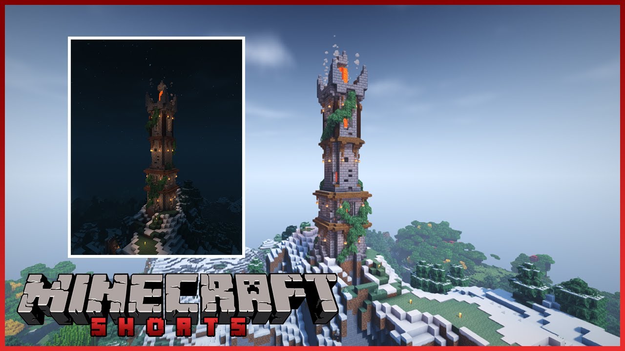 Minecraft Mega Tower Speed Build! - Minecraft videos