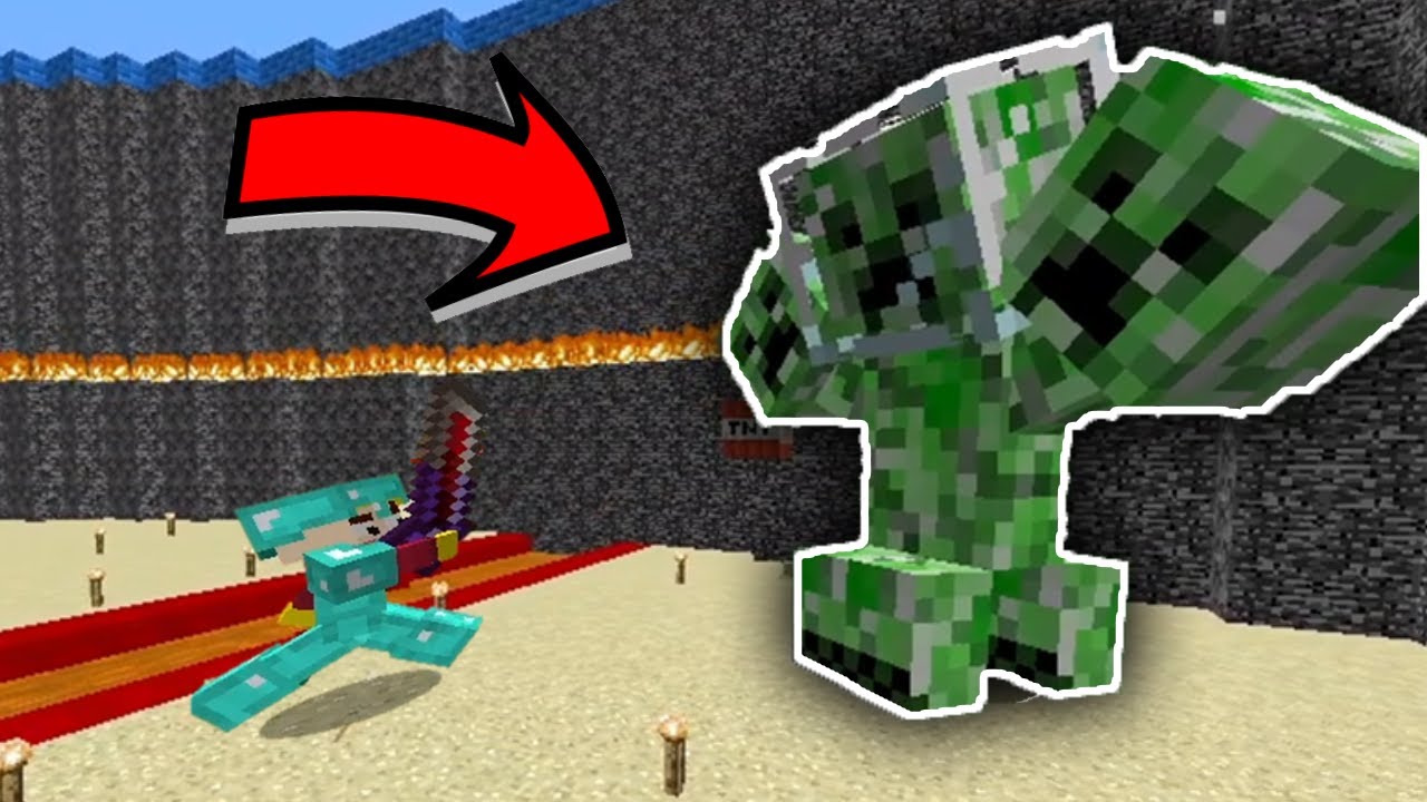 Minecraft Mutant Mob Arena VS 3 Noobs - Minecraft videos