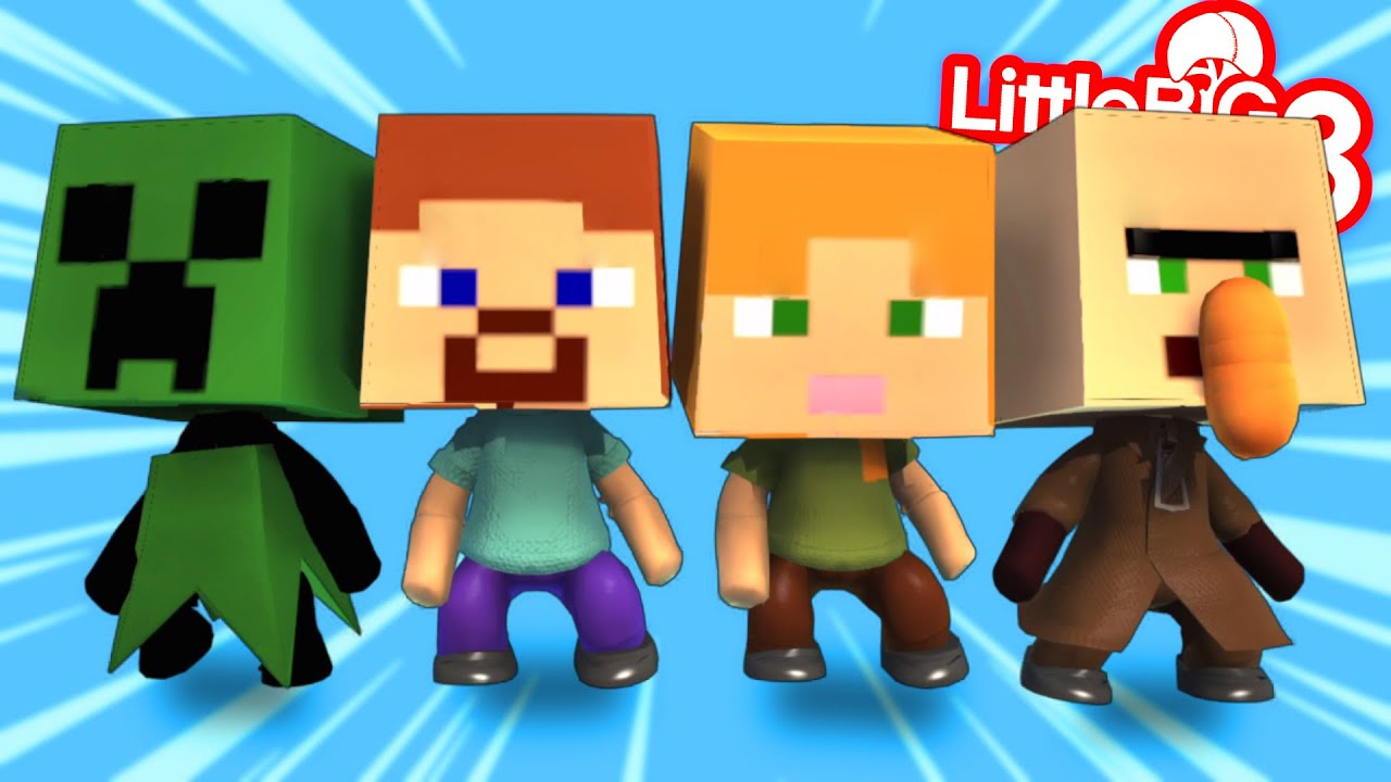 Minecraft The Ultimate Costumes - LittleBigPlanet 3 | EpicLBPTime ...