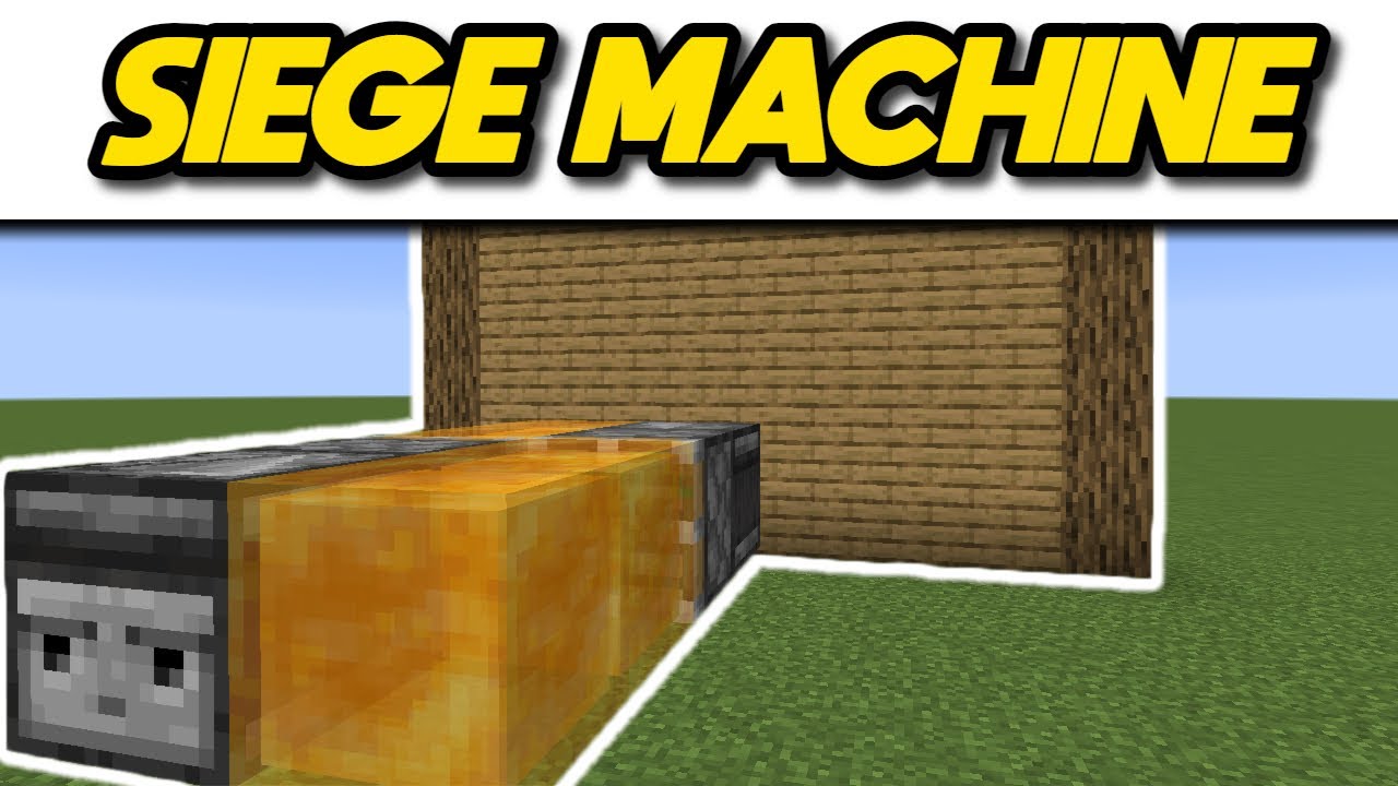 Minecraft Working Siege Machine #Shorts - Minecraft videos