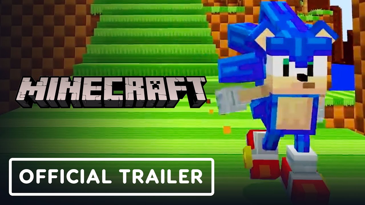 Minecraft x Sonic The Hedgehog Crossover - Official Trailer - Minecraft ...