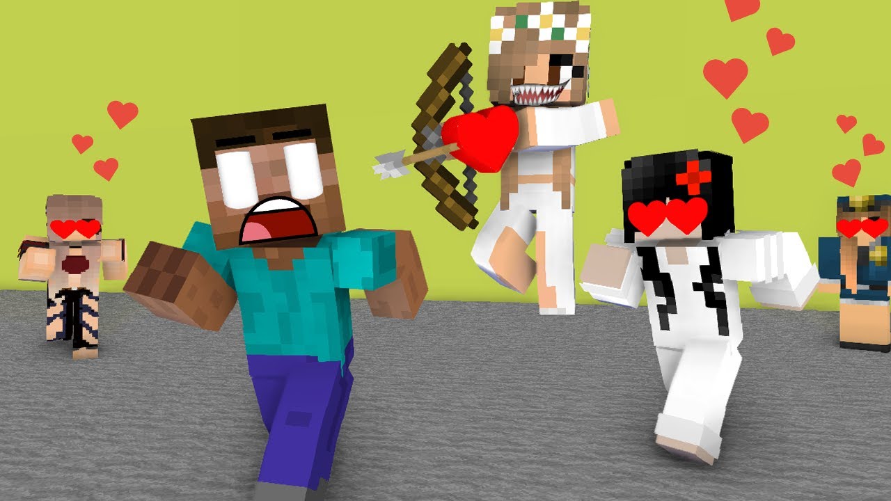 Monster School : New Love Curse #2 - Minecraft Animation - Minecraft videos