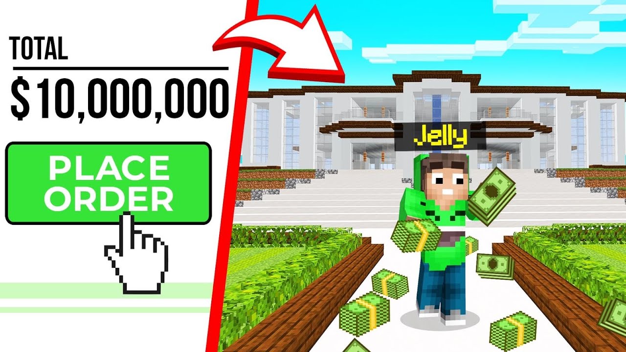 PAYING $1000 MILLION For A MODERN MINECRAFT MANSION... - Minecraft videos