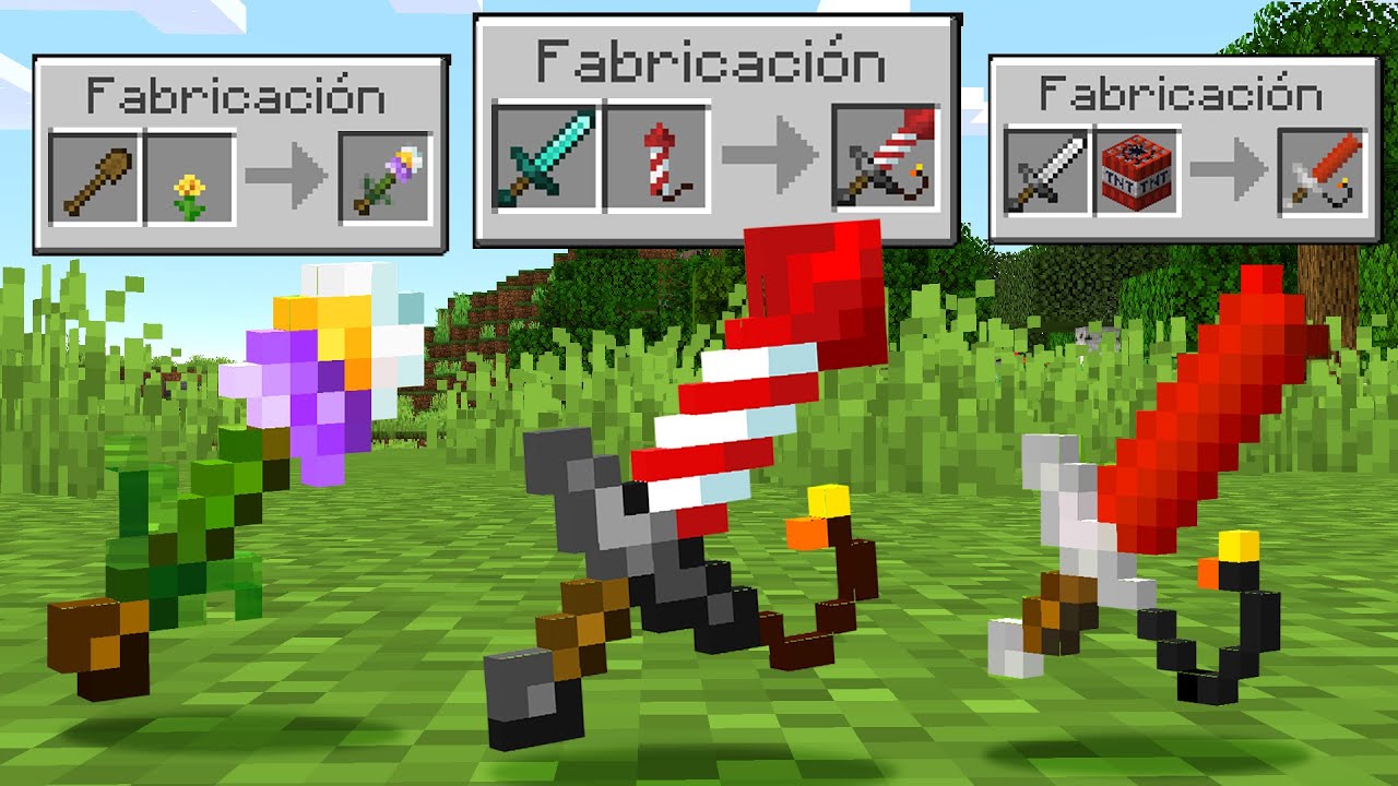 Paso Minecraft pero Puedo Combinar Cualquier Item - Minecraft videos