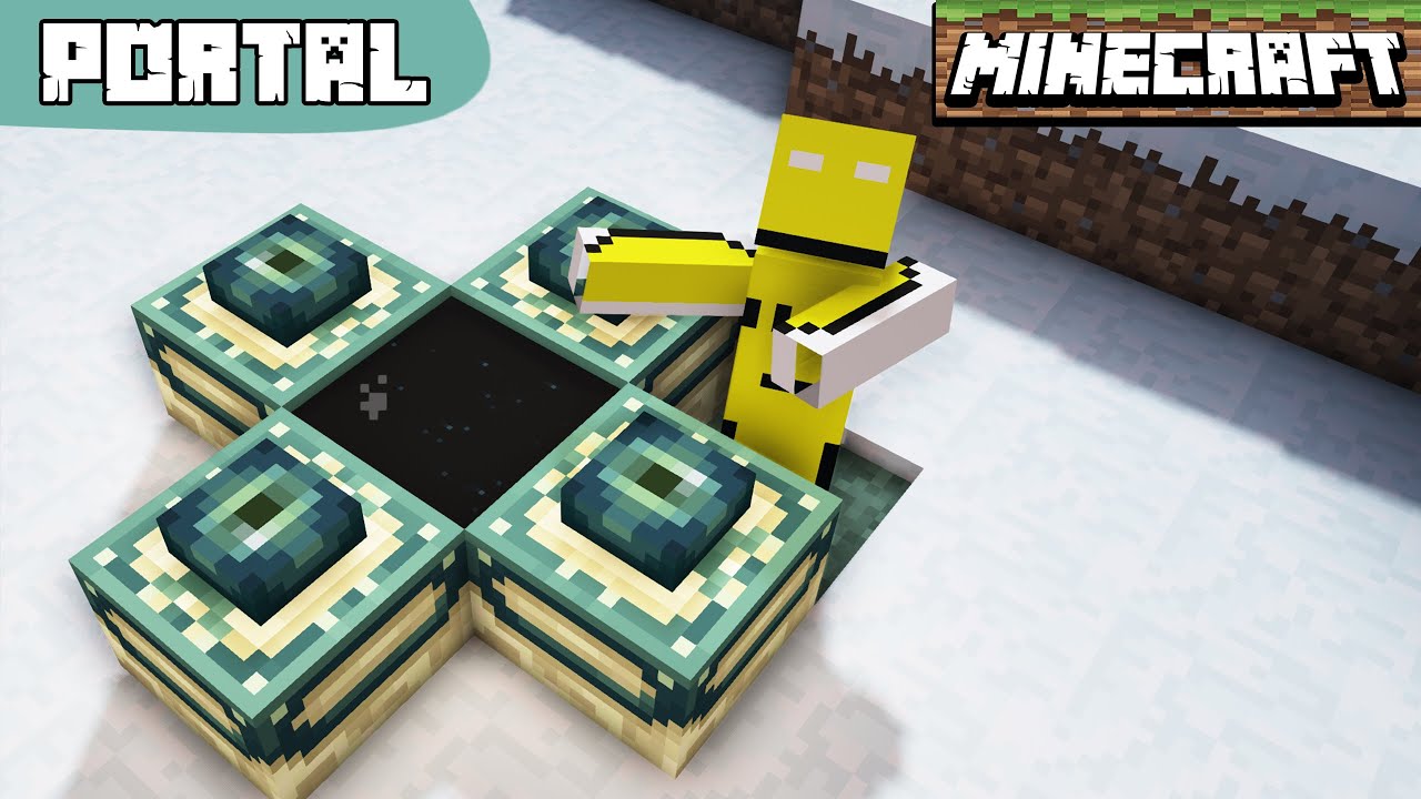 Smallest Portal In Minecraft! - Minecraft videos